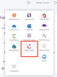 Accessing And Logging Into The CMS | Getting Started | Web CMS